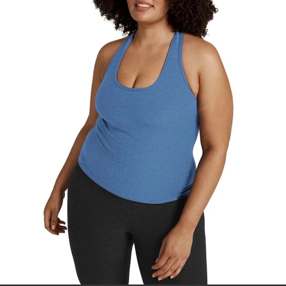 Beyond Yoga | Tops | Beyond Yoga Bright Blue Racerback Tank Size 3x ...